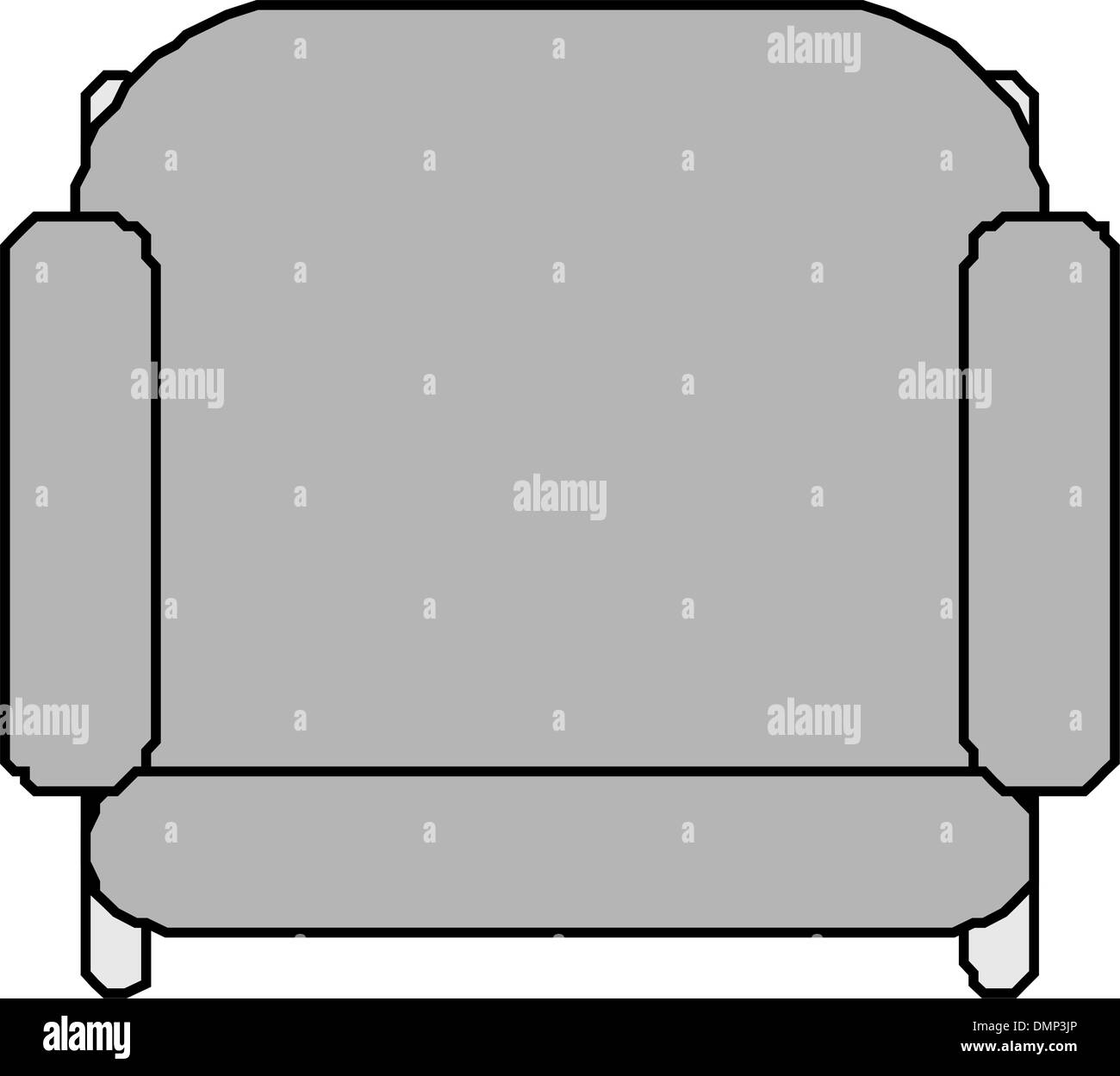 White swivel chair Stock Vector Images - Alamy