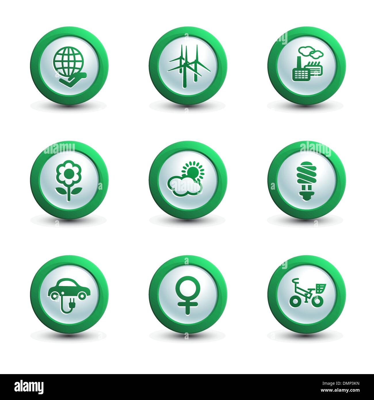 Set of ecology icons Stock Vector Image & Art - Alamy
