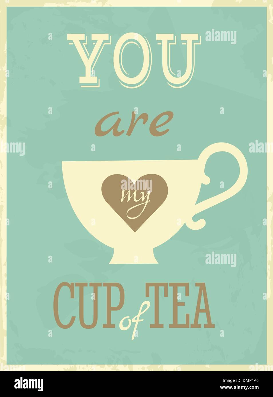 Happy valentines day cup Stock Vector Images - Alamy