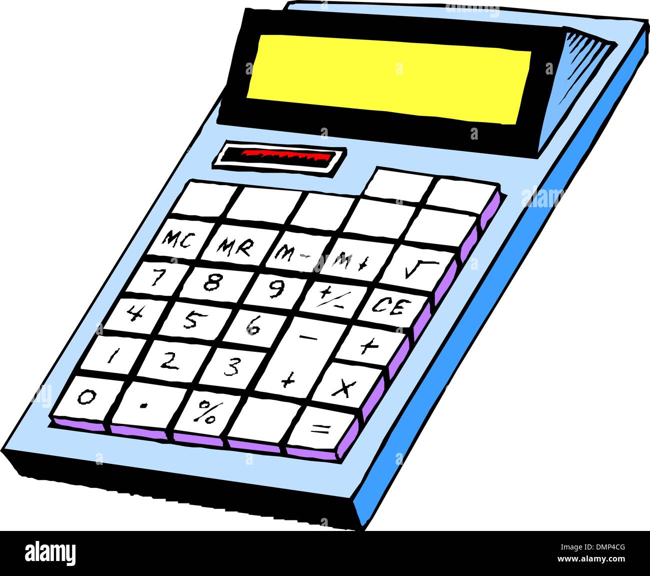 Finances calculator Stock Vector Images - Alamy