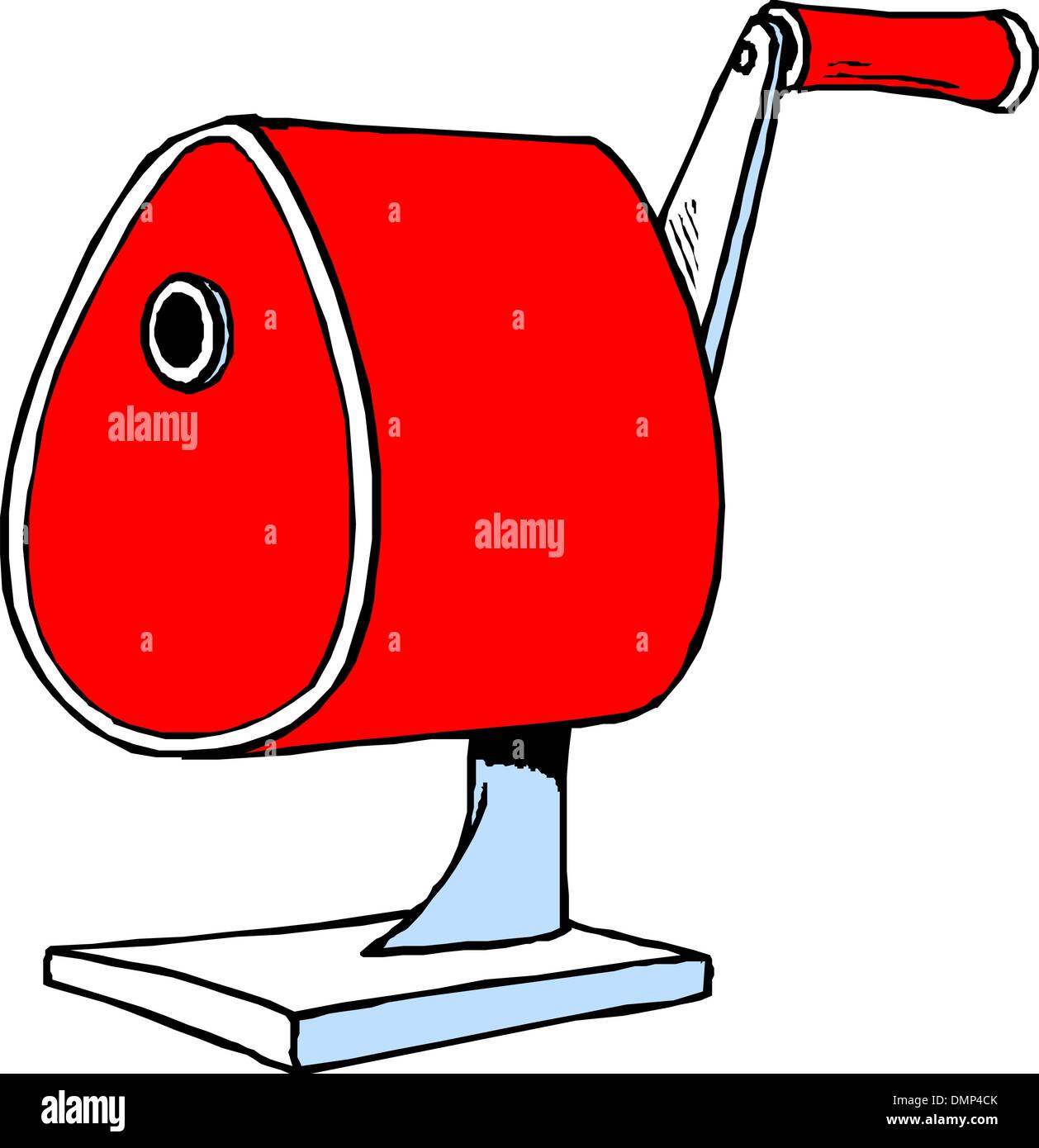 Cartoon Pencil Sharpener Stock Vector Images - Alamy