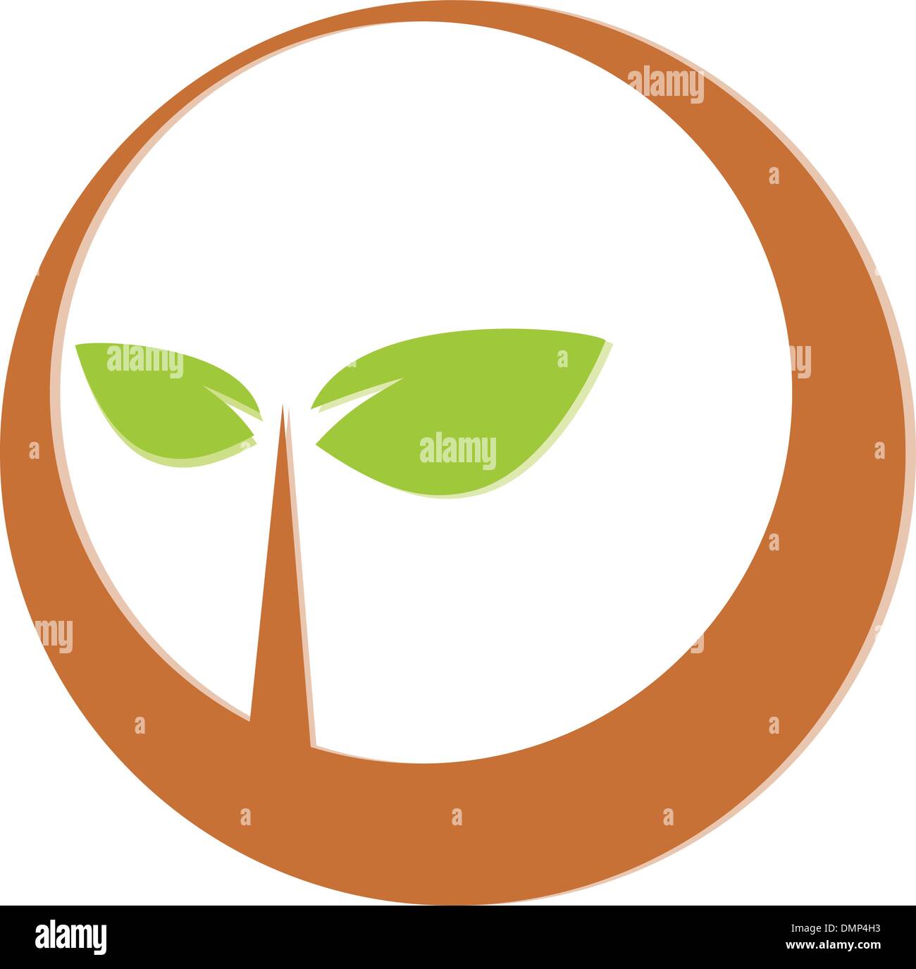 Nature symbol illustration Stock Vector Image & Art - Alamy