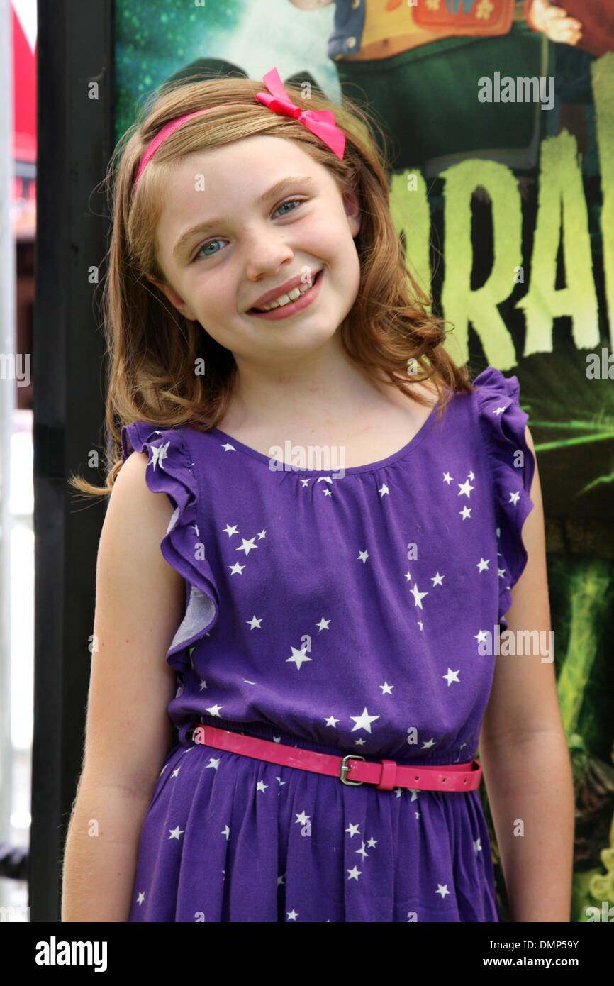 Madison Moellers "ParaNorman" premiere held at Universal CityWalk Los ...