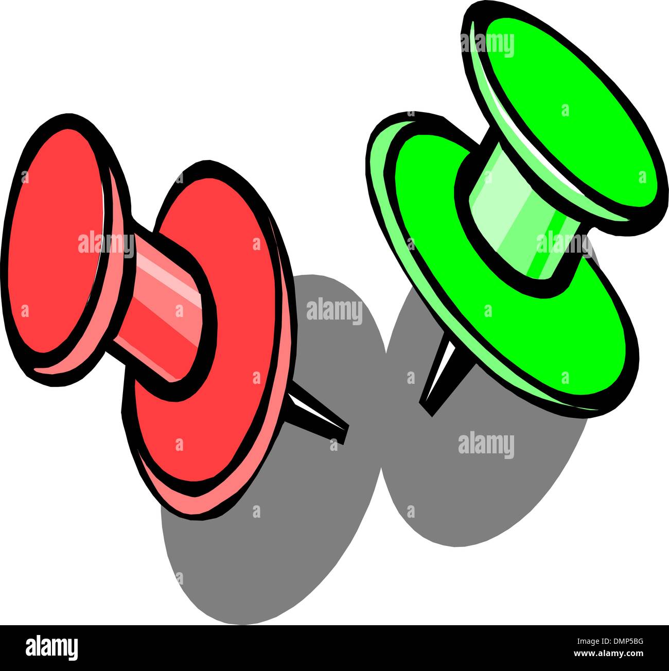Push plastic Stock Vector Images - Alamy