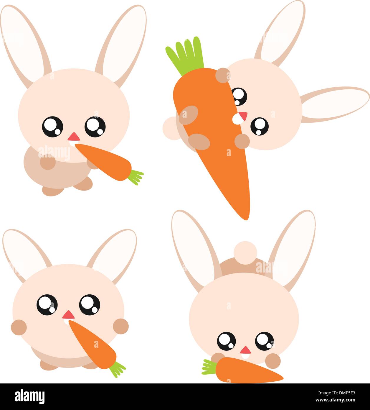 Cartoon rabbit illustration Stock Vector Image & Art - Alamy