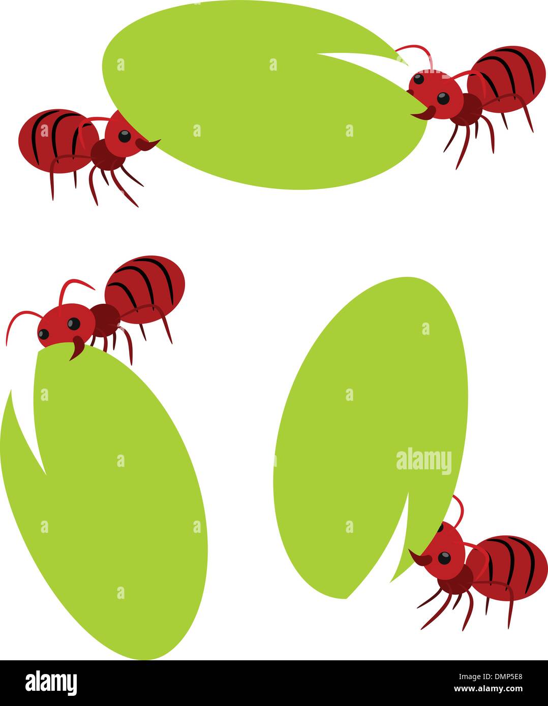 Red ants teamwork illustration Stock Vector Image & Art - Alamy