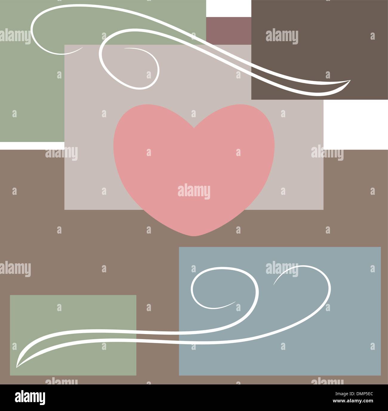Abstract love and heart Stock Vector Image & Art - Alamy