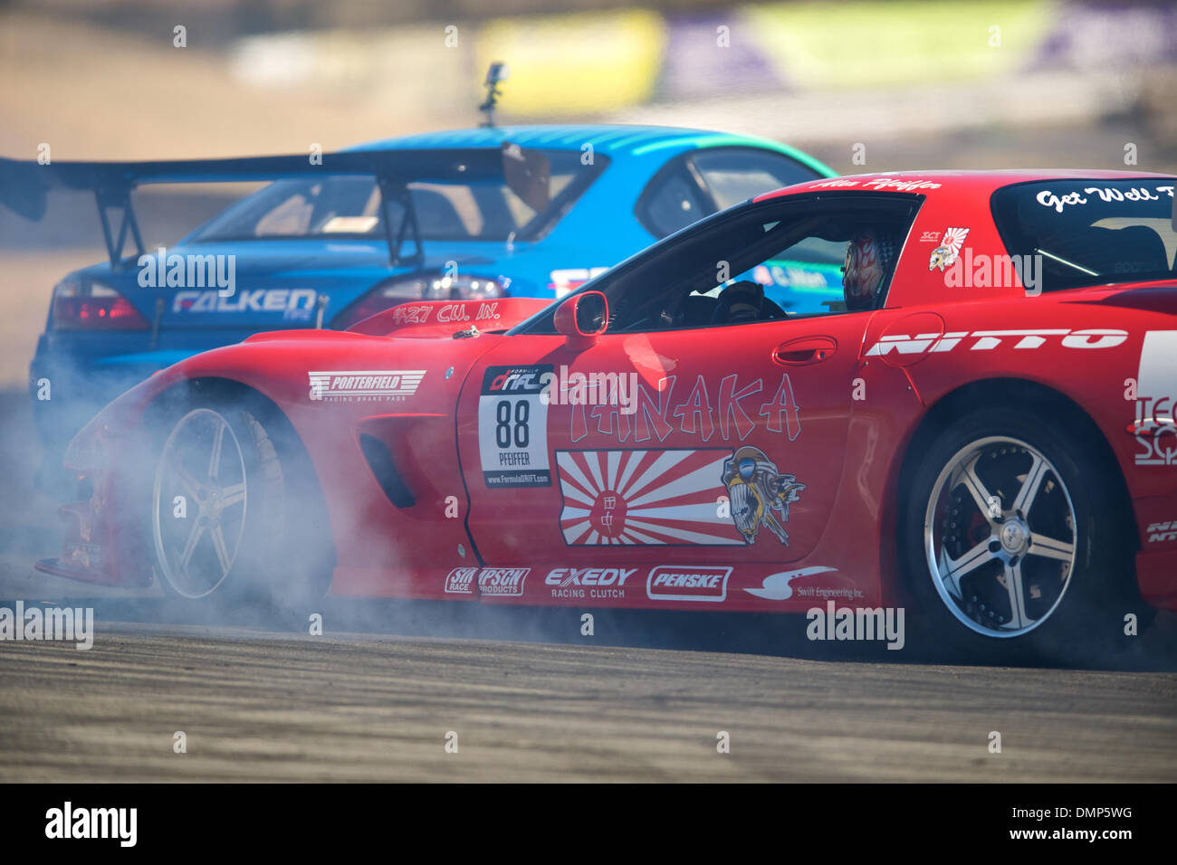 Corvette drift hi-res stock photography and images - Alamy