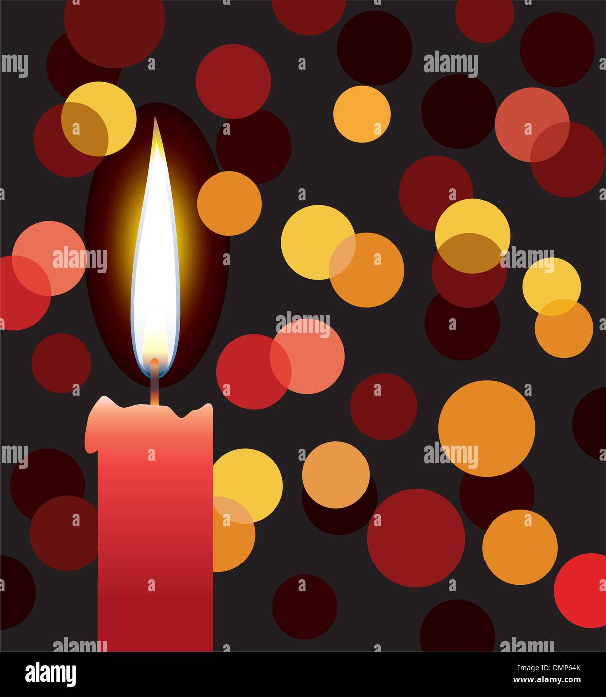 vector candle Stock Vector Image & Art - Alamy
