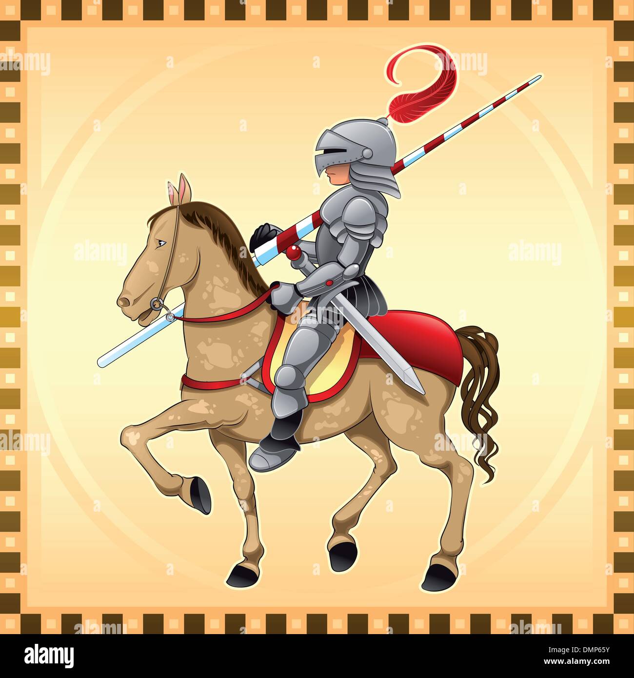 Knight age Stock Vector Images - Alamy