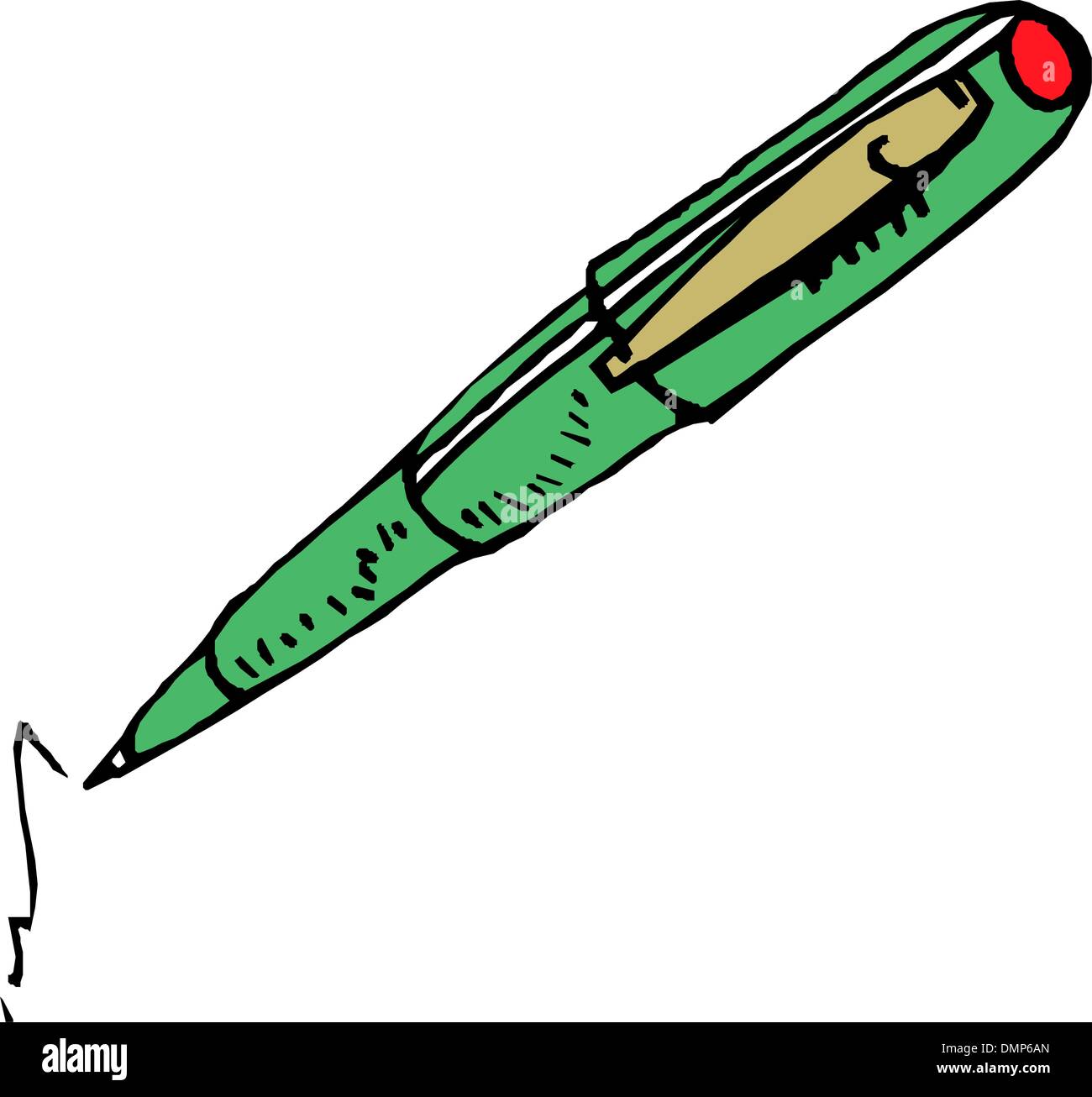 Modern metallic pen Stock Vector Image & Art - Alamy