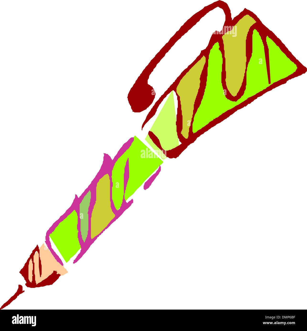 Ball point pen Stock Vector Images - Alamy
