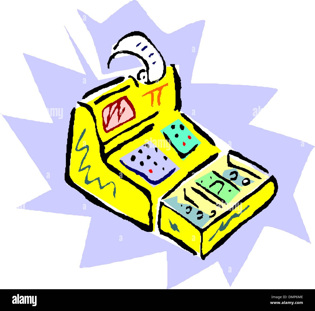Closed cash machine Stock Vector Images - Alamy