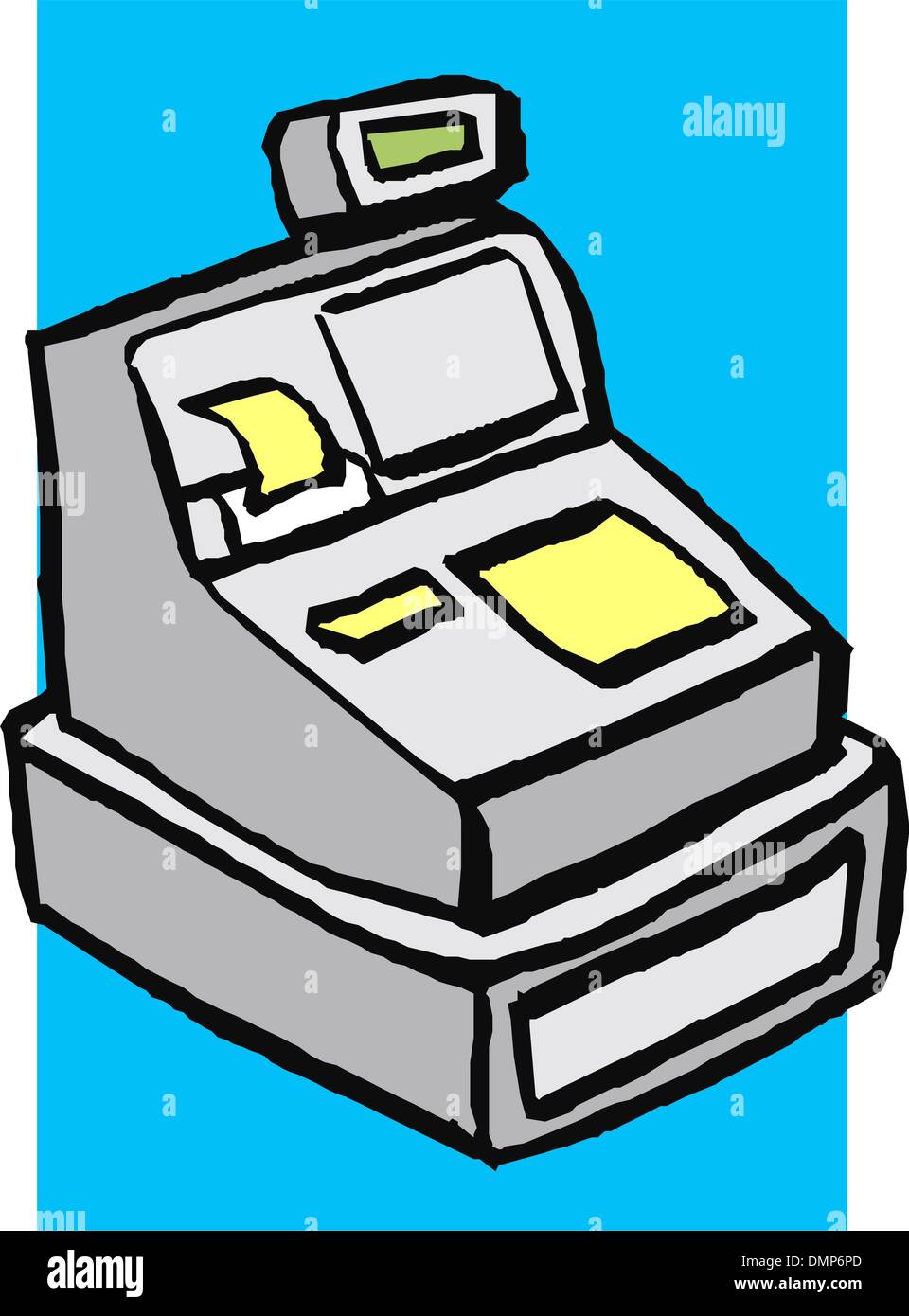 Closed cash machine Stock Vector Images - Alamy