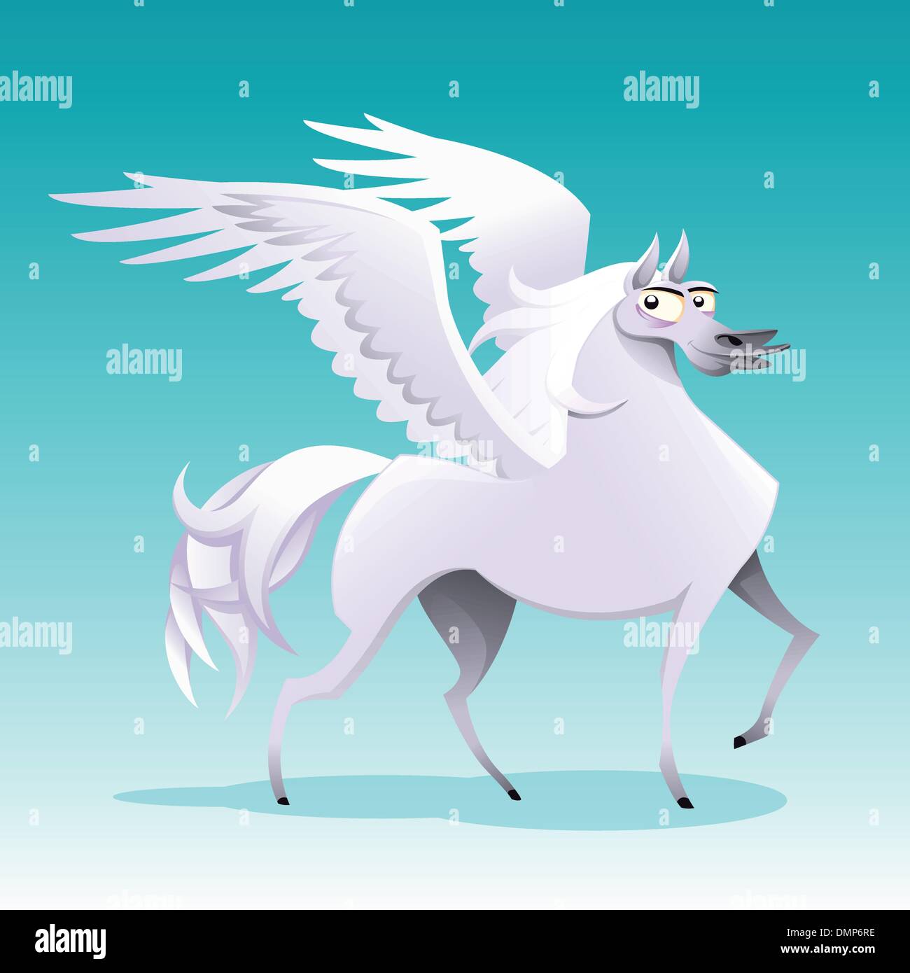 Cartoon pegasus Stock Vector Images - Alamy