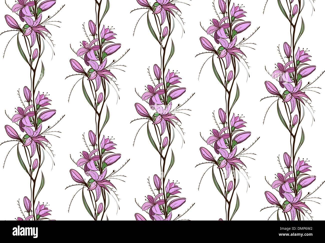 Lily pattern hi-res stock photography and images - Alamy