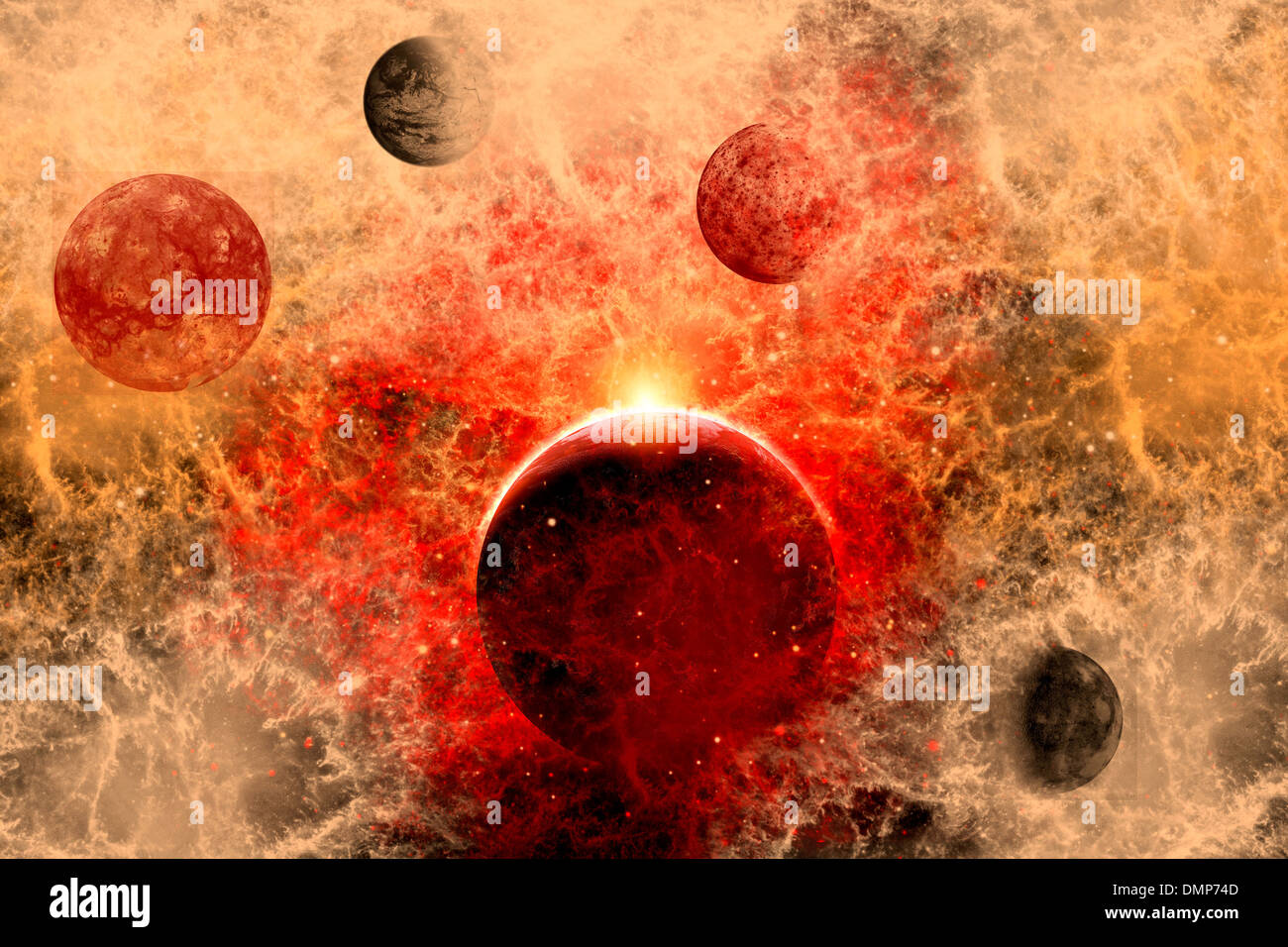 Planetary destruction hi-res stock photography and images - Alamy