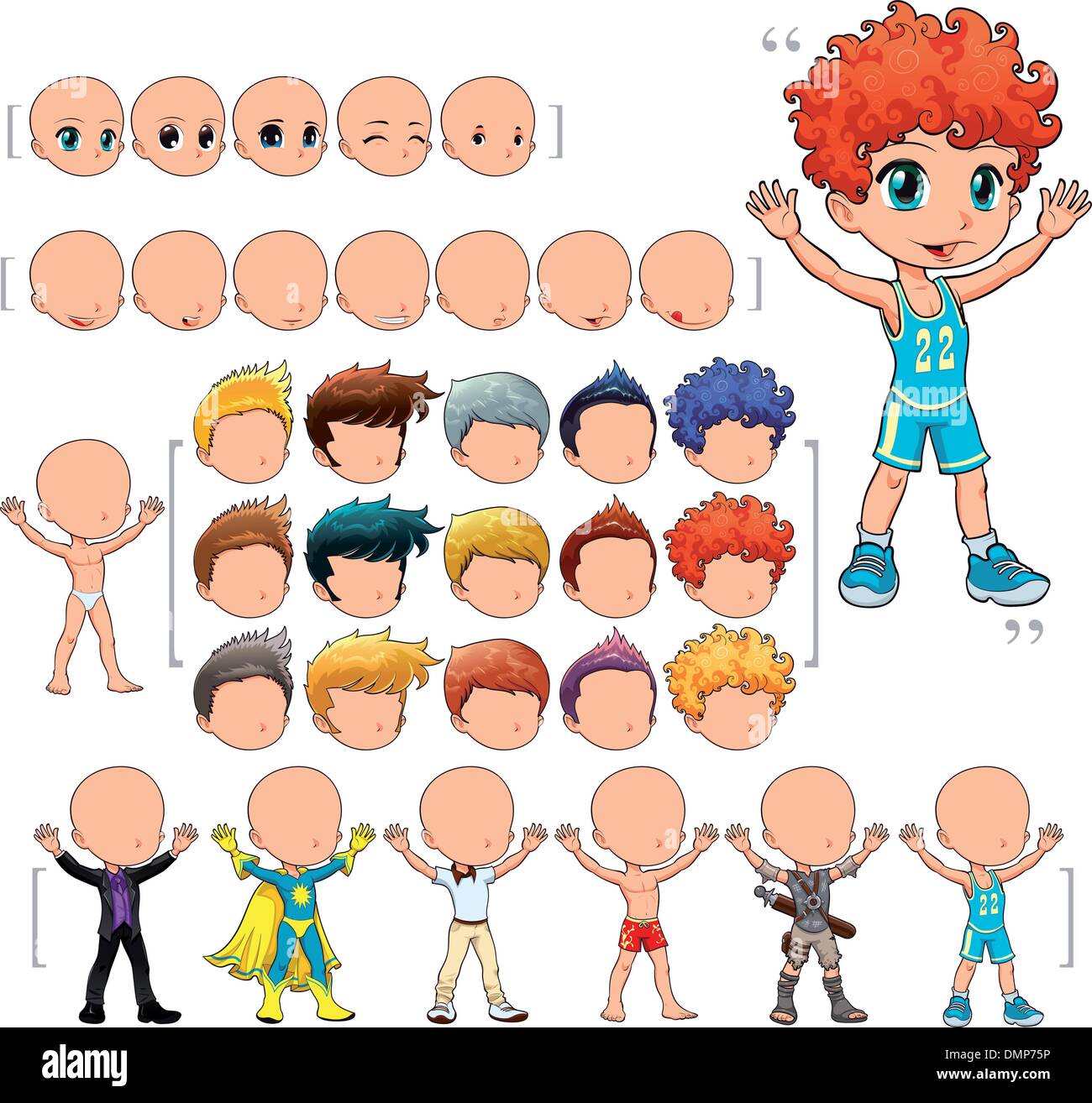 Boy black suit Stock Vector Images - Alamy