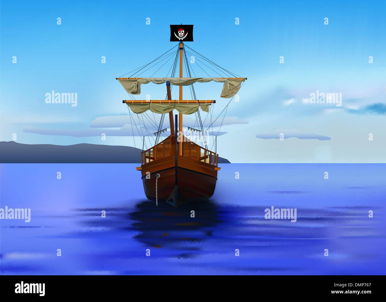 Old fashioned cruise ship Stock Vector Images - Alamy