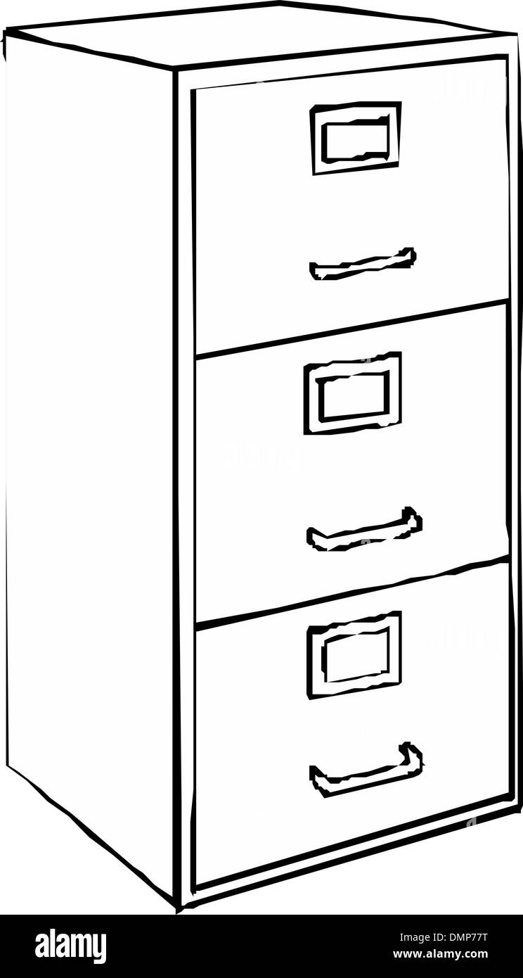 Cabinet draw Stock Vector Images - Alamy