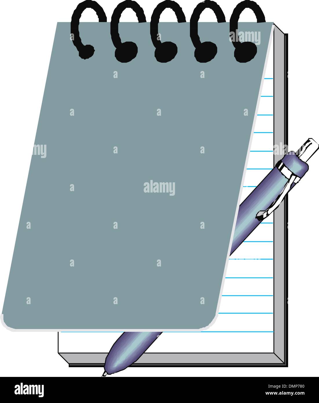 Pen and diary Stock Vector Image & Art - Alamy