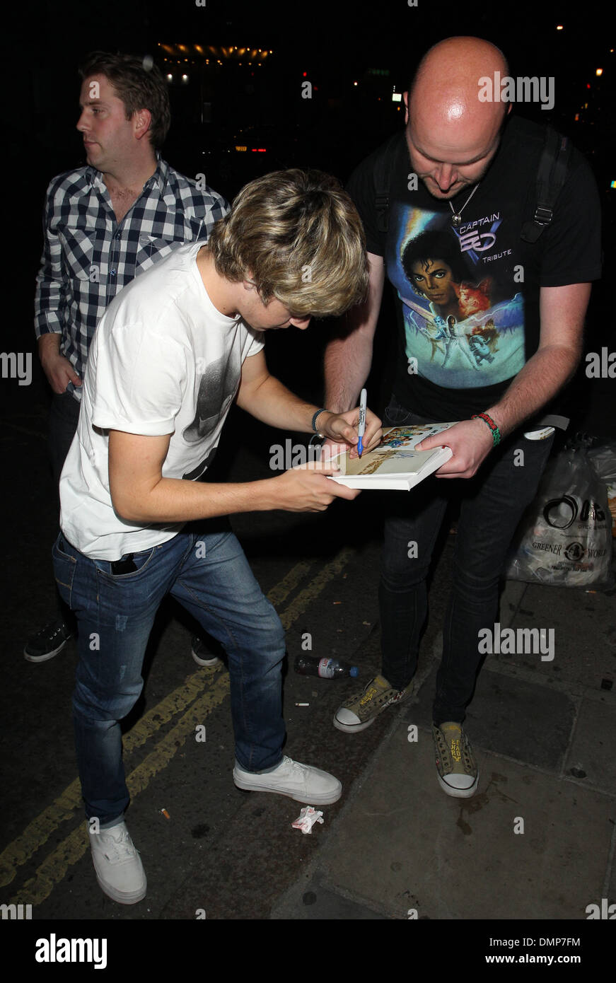 One Direction band member Niall Horan enjoys a night out at Funky ...