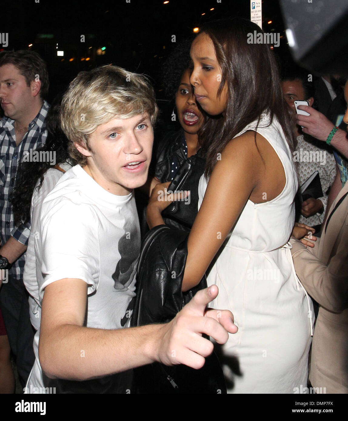 One Direction band member Niall Horan enjoys a night out at Funky ...