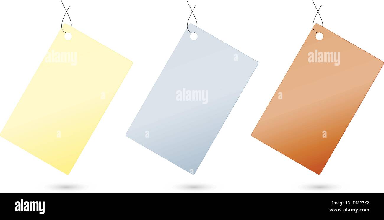 set of color labels Stock Vector Image & Art - Alamy