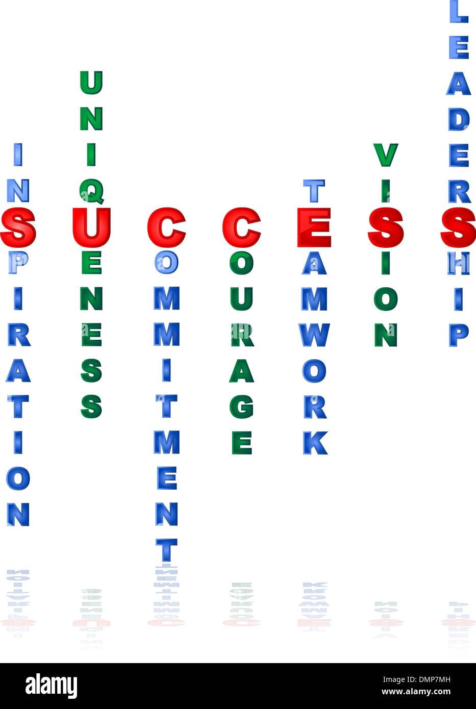 The secret of my success Stock Vector Images - Alamy