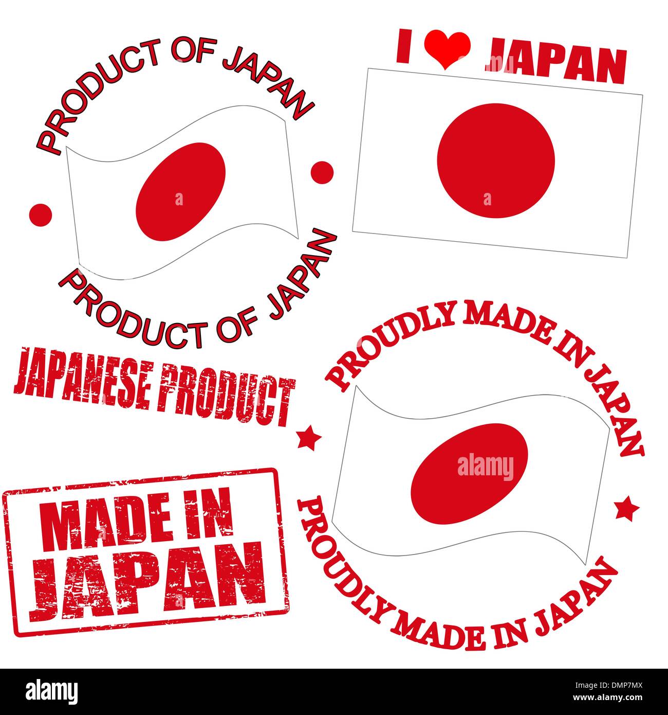 Stamp text made japan hi-res stock photography and images - Alamy