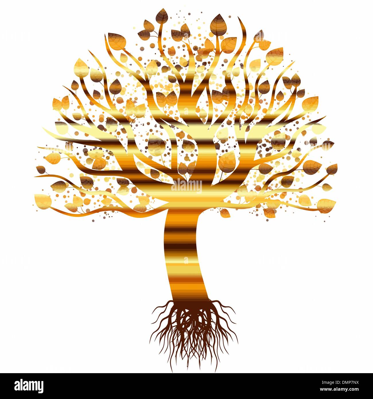 Gold leaf abstract art hi-res stock photography and images - Alamy