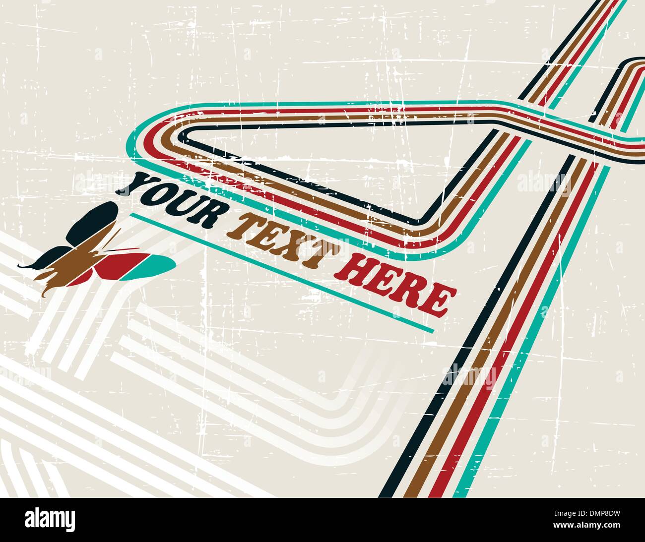the vector retro grunge background Stock Vector Image & Art - Alamy