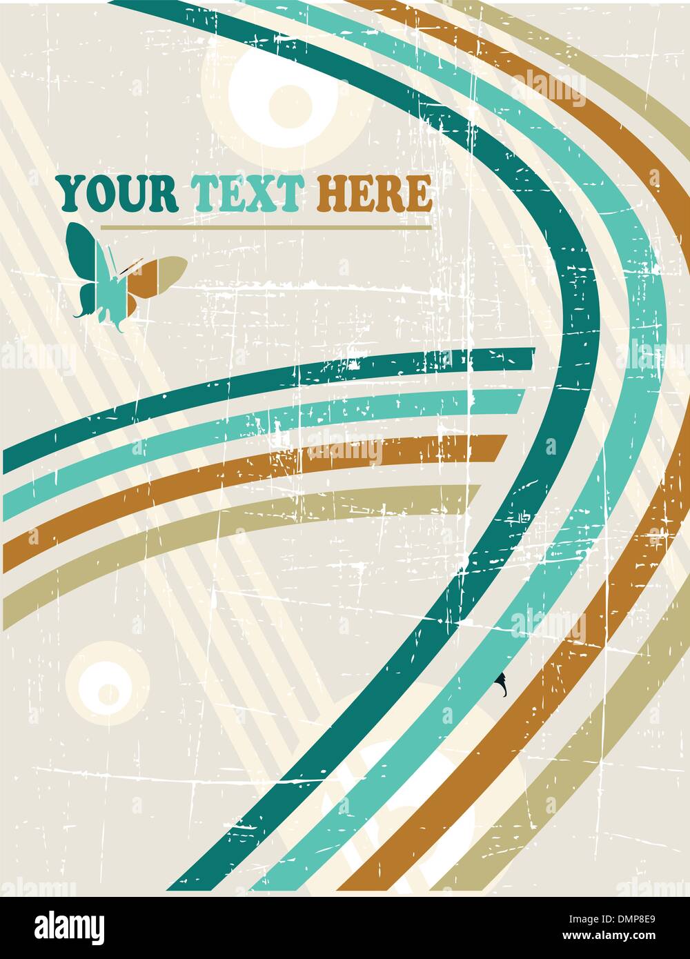 the vector retro grunge background Stock Vector Image & Art - Alamy