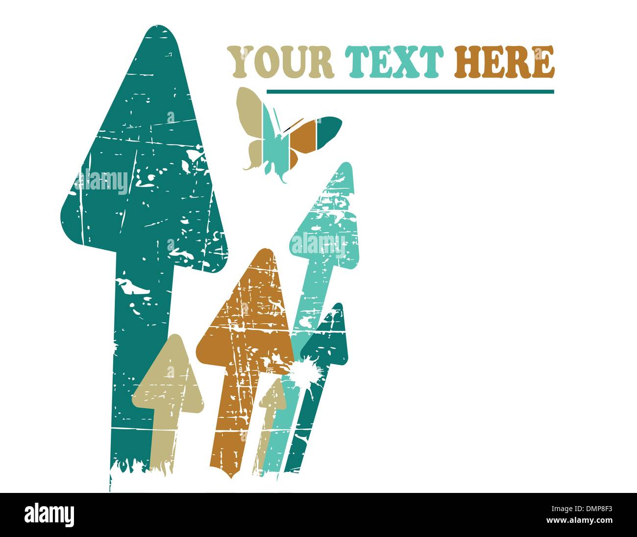 Retro 70s abstract background Cut Out Stock Images & Pictures - Alamy