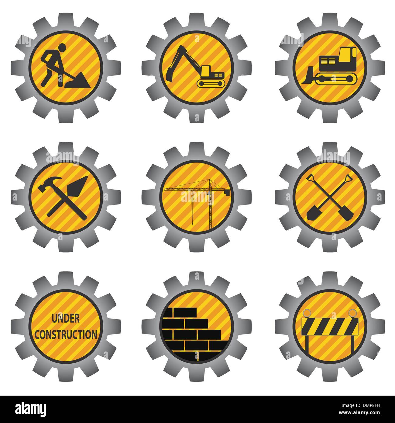 Construction safety gear Stock Vector Images - Alamy
