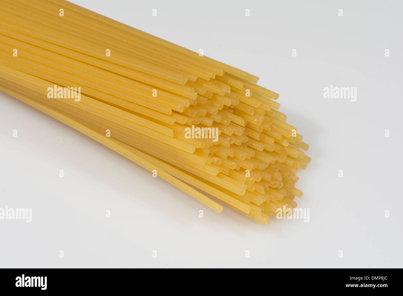 Dried Spaghetti Isolated On A White Studio Background Stock Photo - Alamy