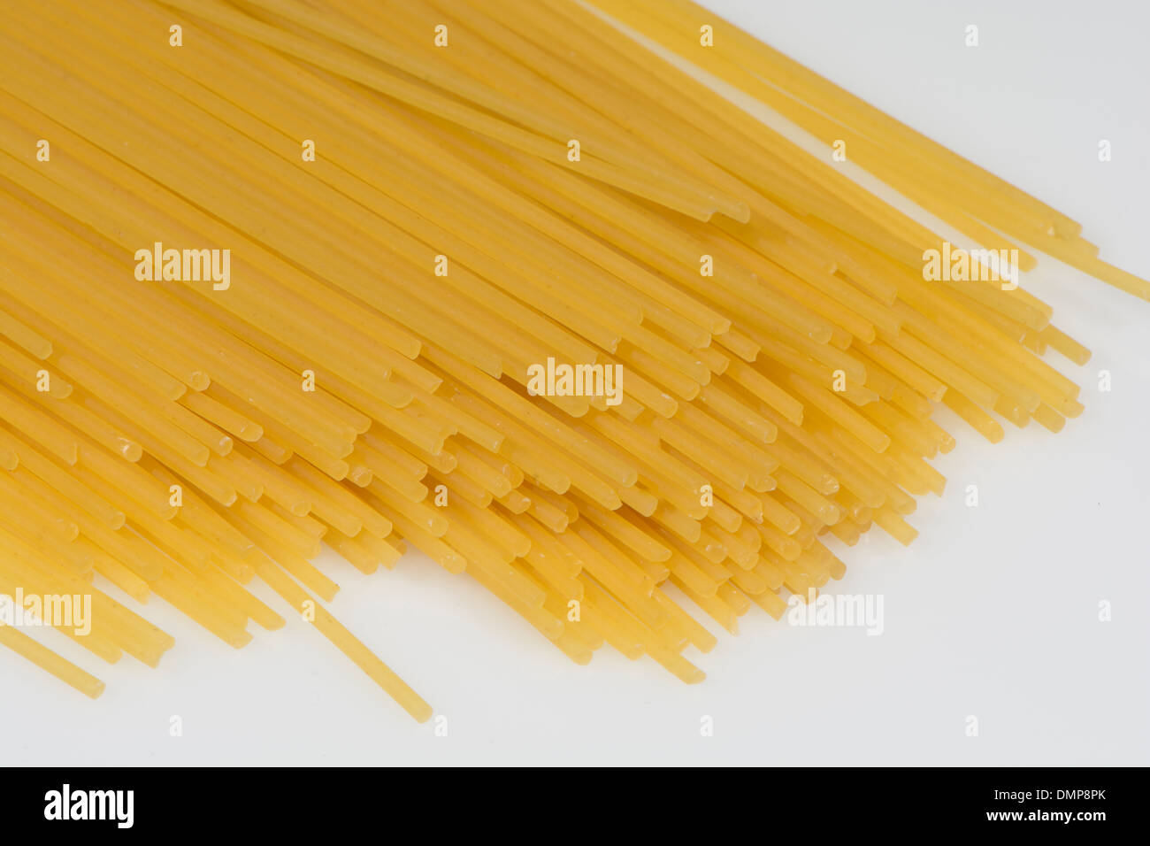 Dried Spaghetti Isolated On A White Studio Background Stock Photo - Alamy