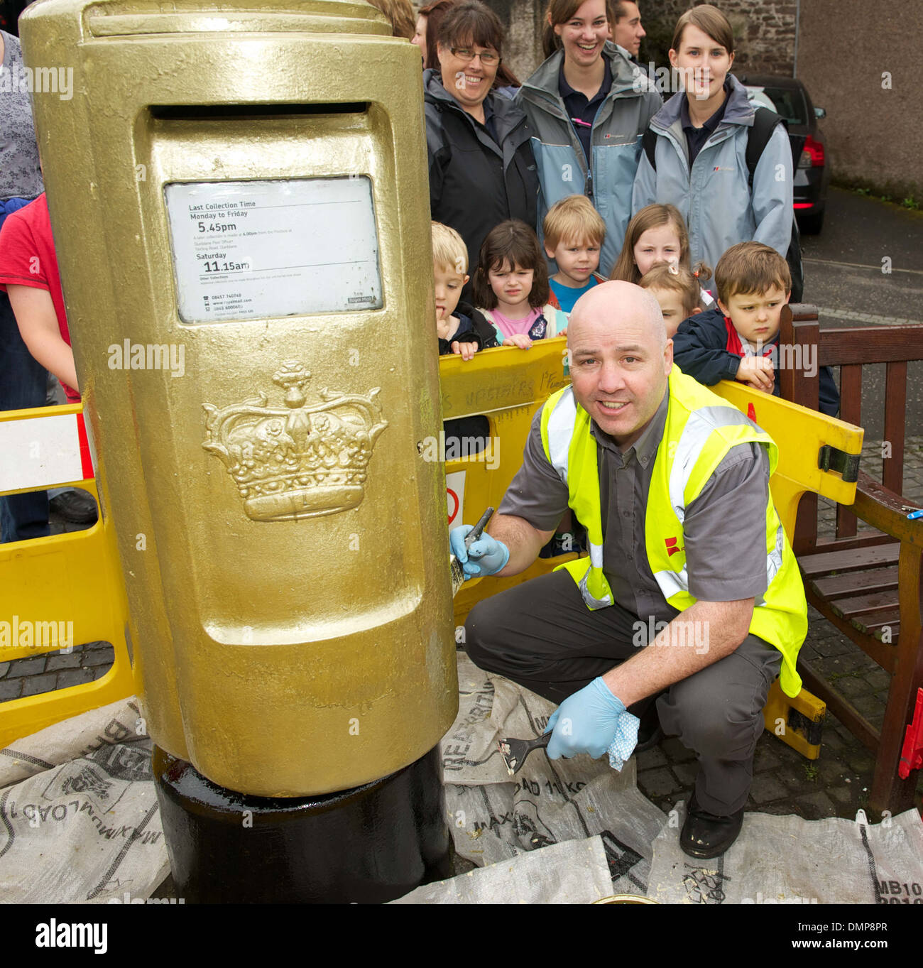 Andy murrays postbox hi-res stock photography and images - Alamy