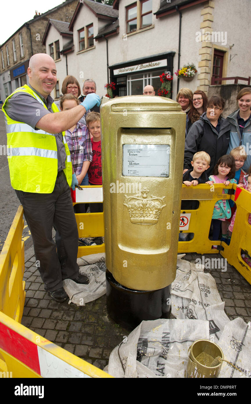 Andy murrays postbox hi-res stock photography and images - Alamy