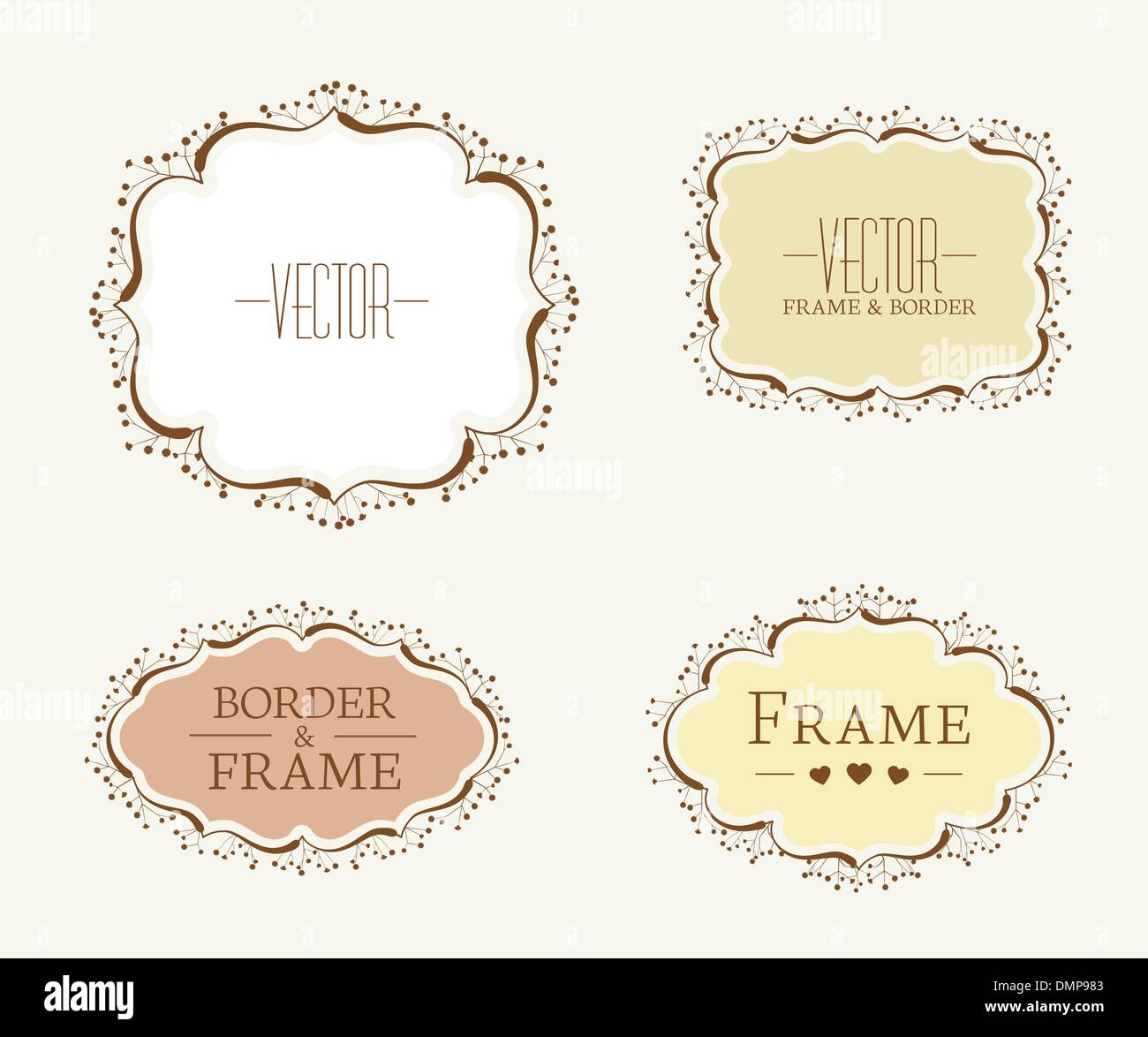 Fashion frames Stock Vector Images - Alamy