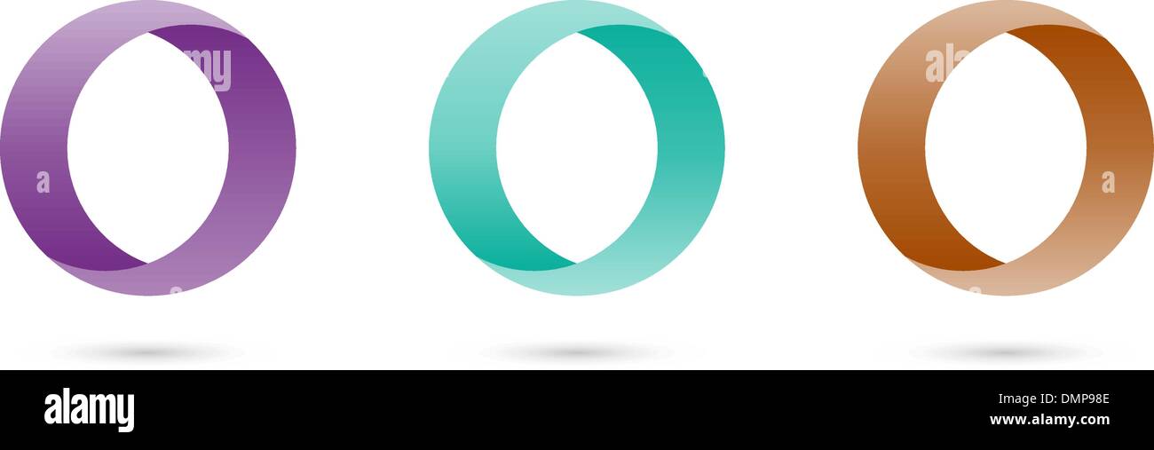 color overlaping circles Stock Vector Image & Art - Alamy