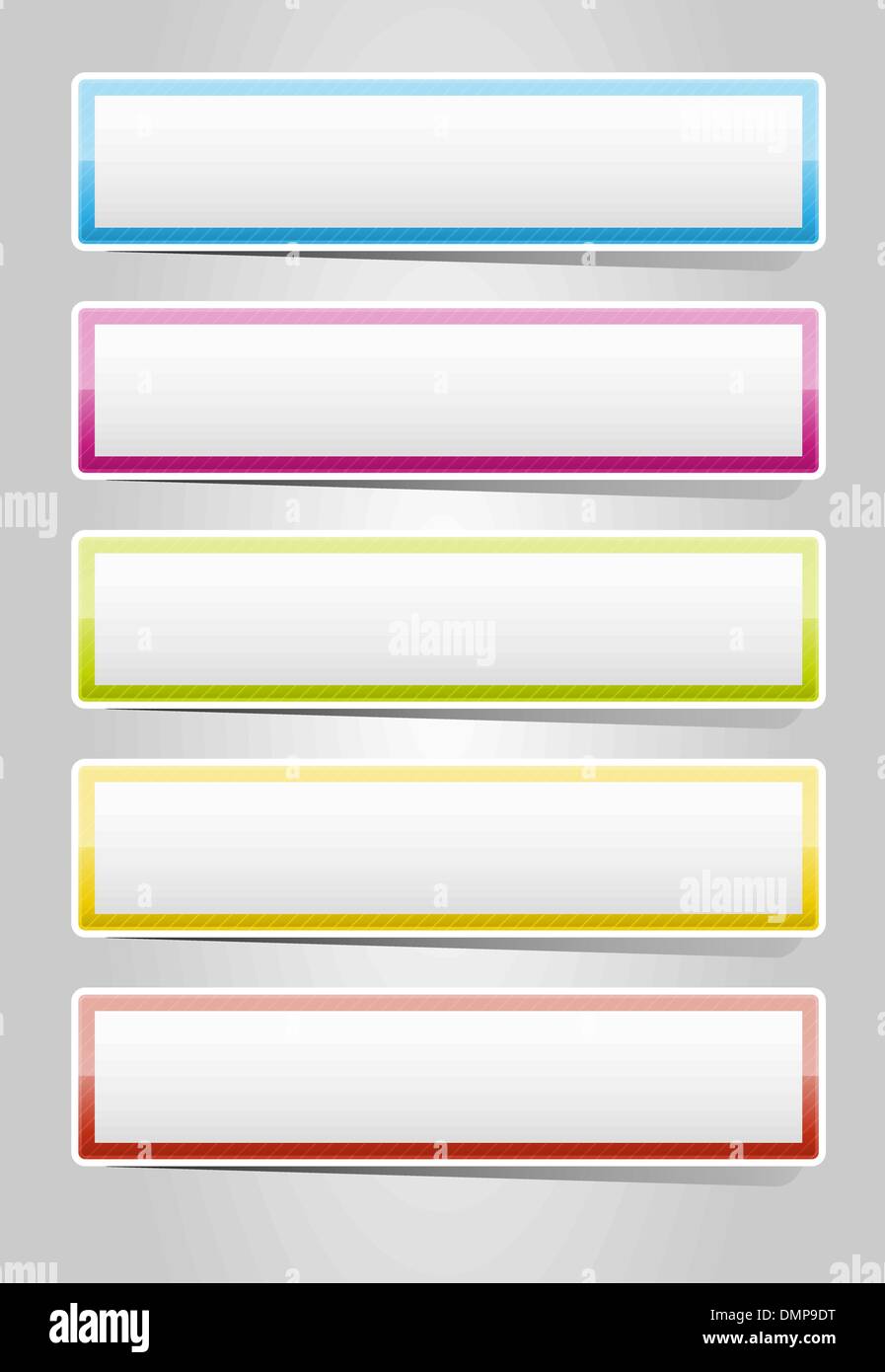 glossy stylish button set Stock Vector Image & Art - Alamy