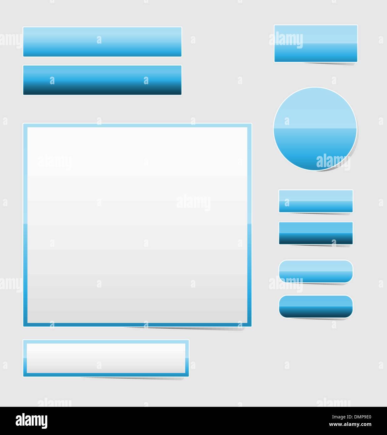 Blue template hi-res stock photography and images - Alamy