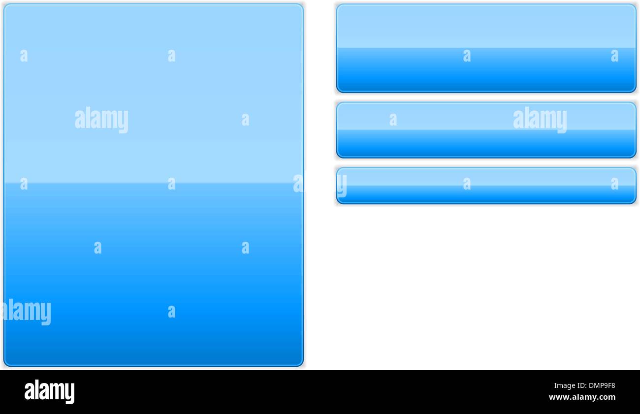 blank web button templates Stock Vector Image & Art - Alamy