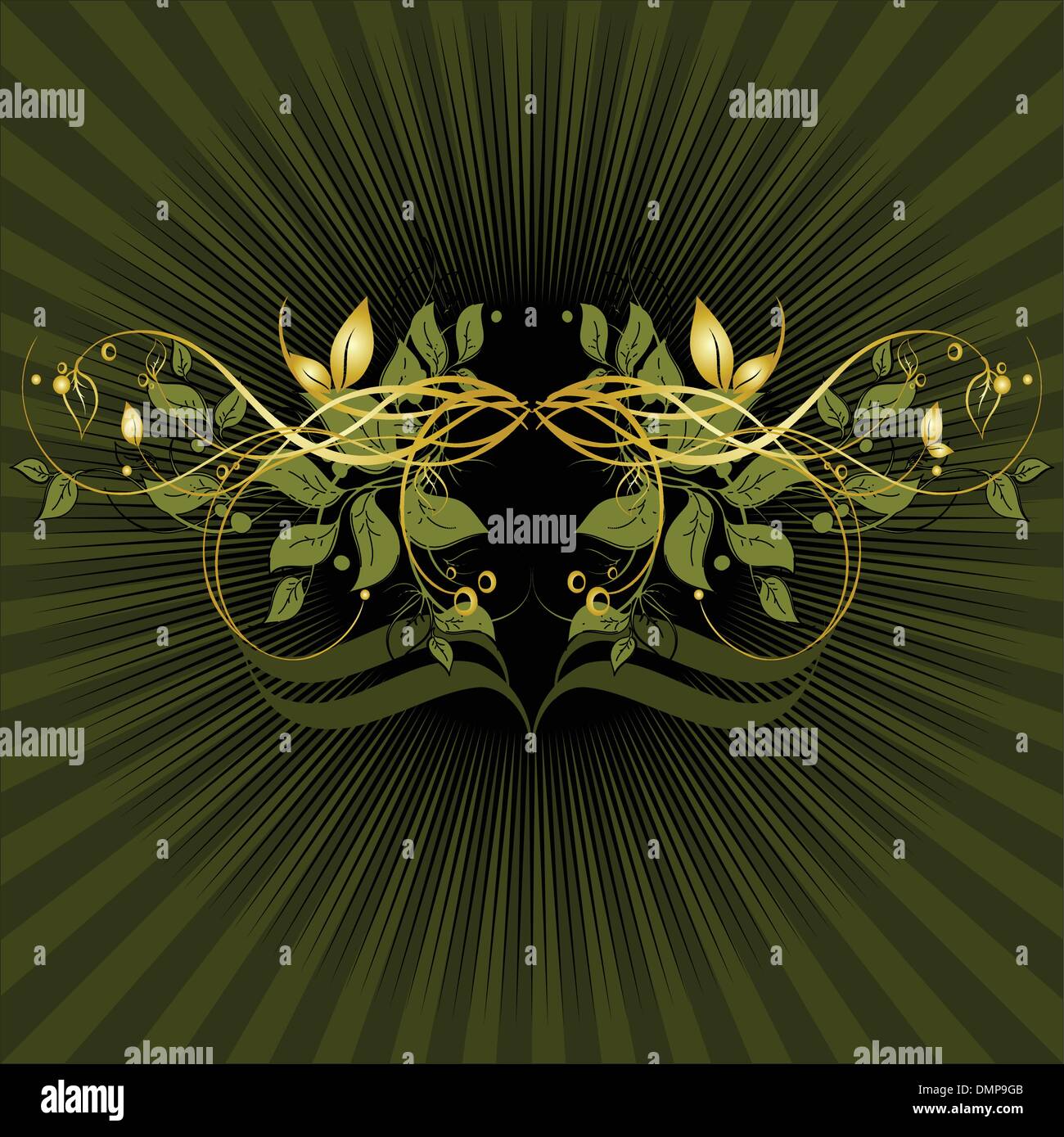 Ornate floral shield background Stock Vector Image & Art - Alamy