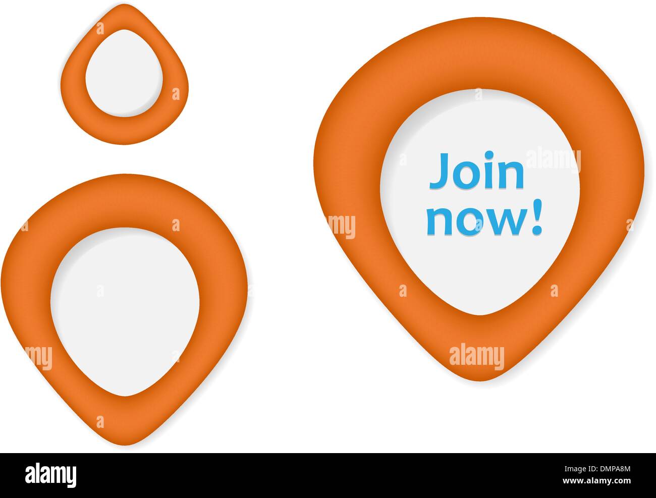 3d button Stock Vector Images - Alamy