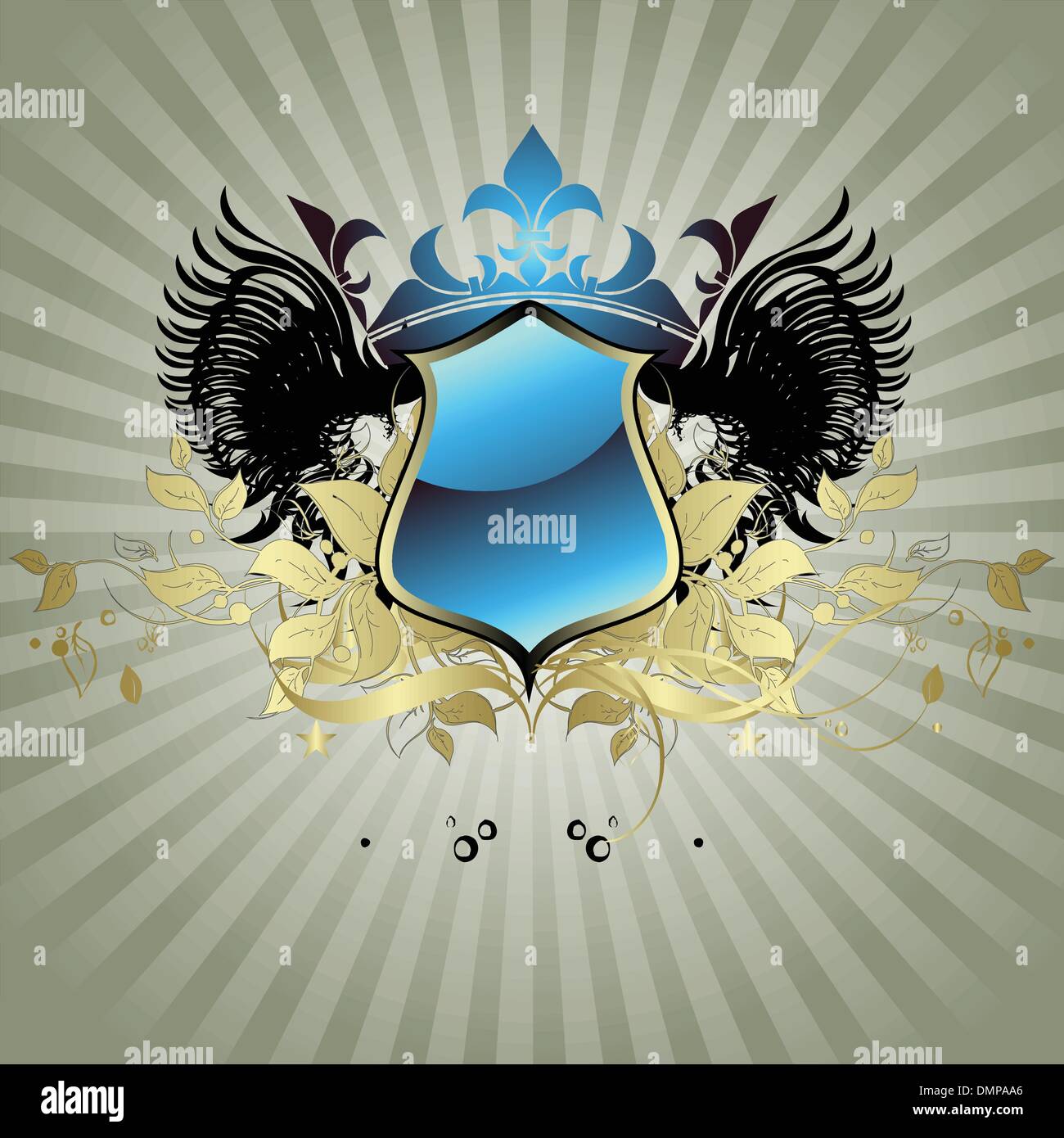 Heraldic shield background Stock Vector Image & Art - Alamy