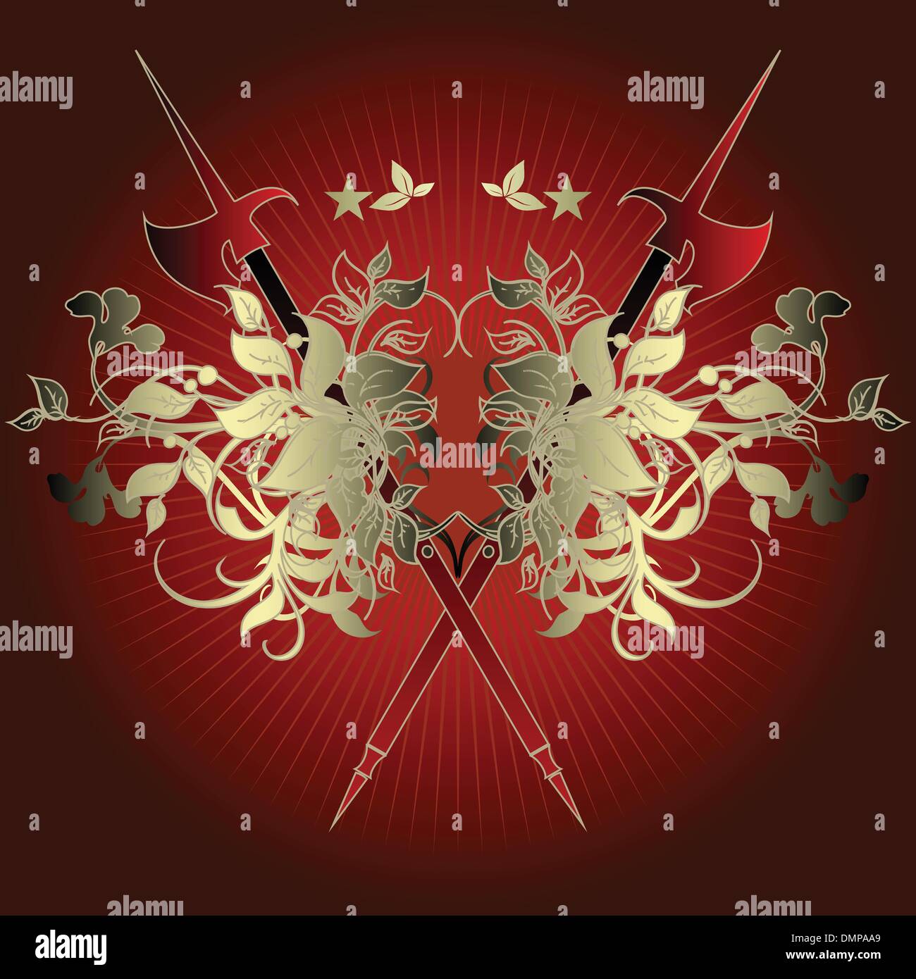 Heraldic shield background Stock Vector Image & Art - Alamy