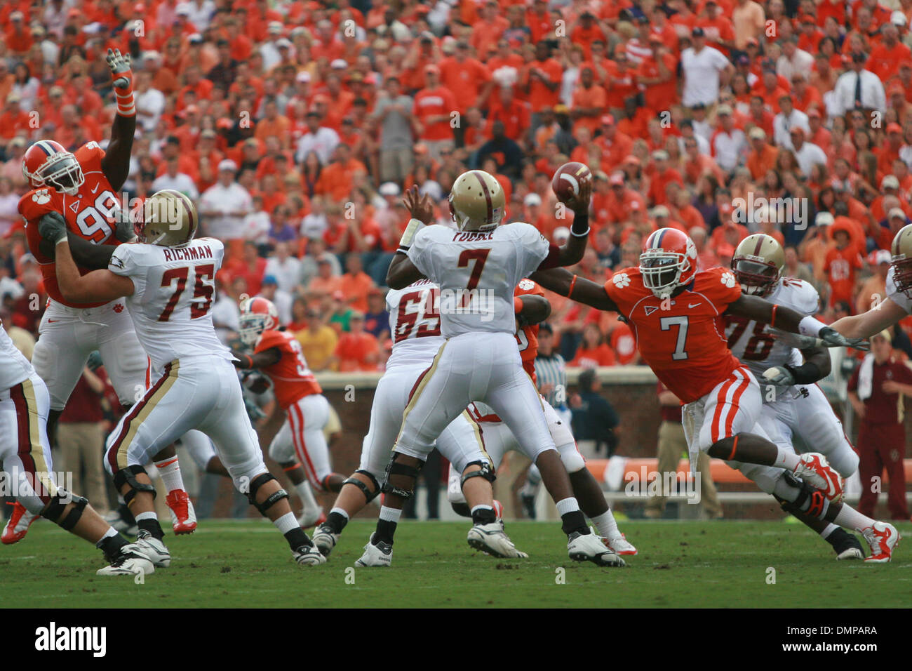 Sep. 19, 2009 - Clemson, South Carolina, U.S - 19 September 2009 ...