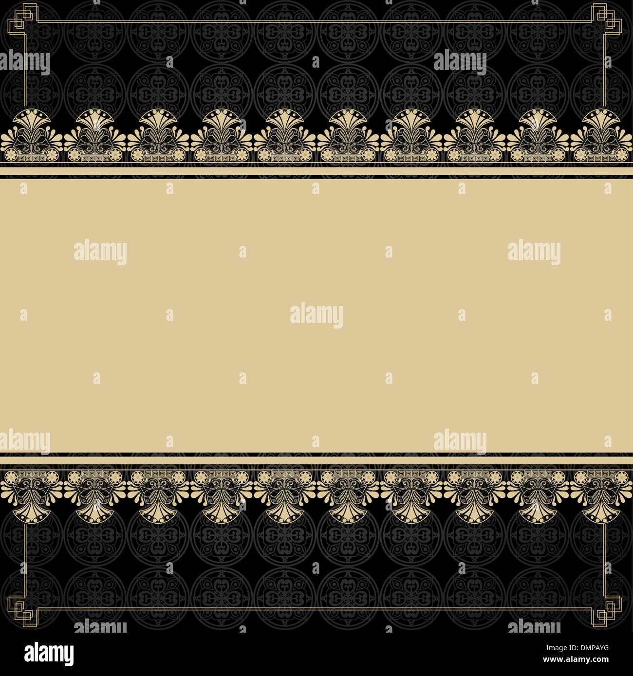 Vintage background with design elements Stock Vector Image & Art - Alamy